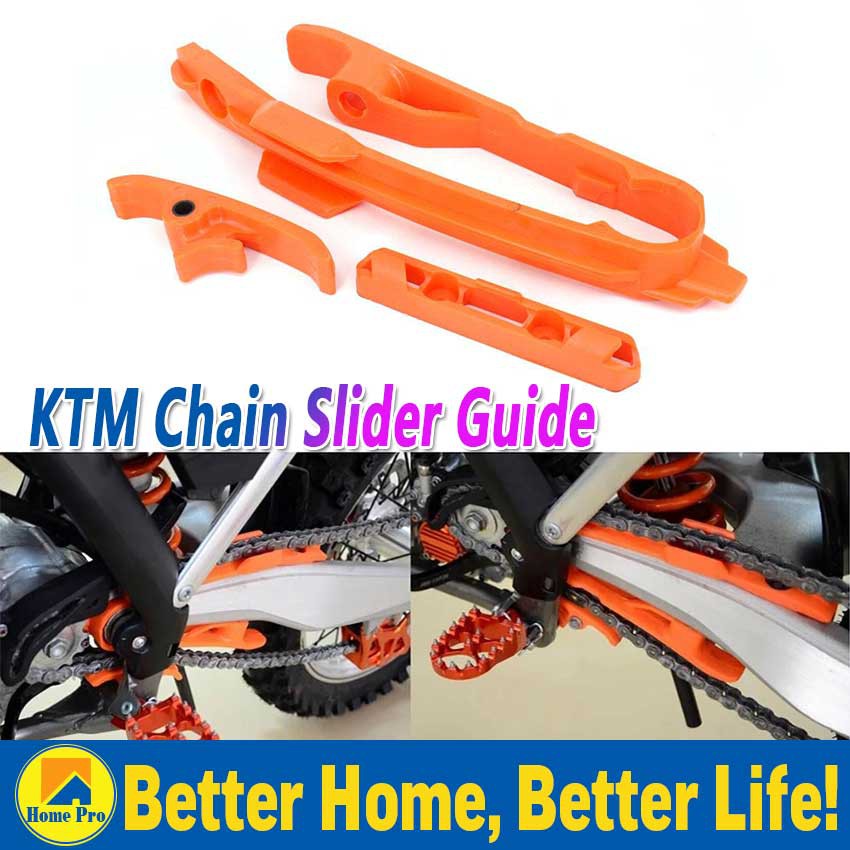 KTM Chain Slider Guide Swingarm Chain Slider CNC Chain Guide Guard Bike ...