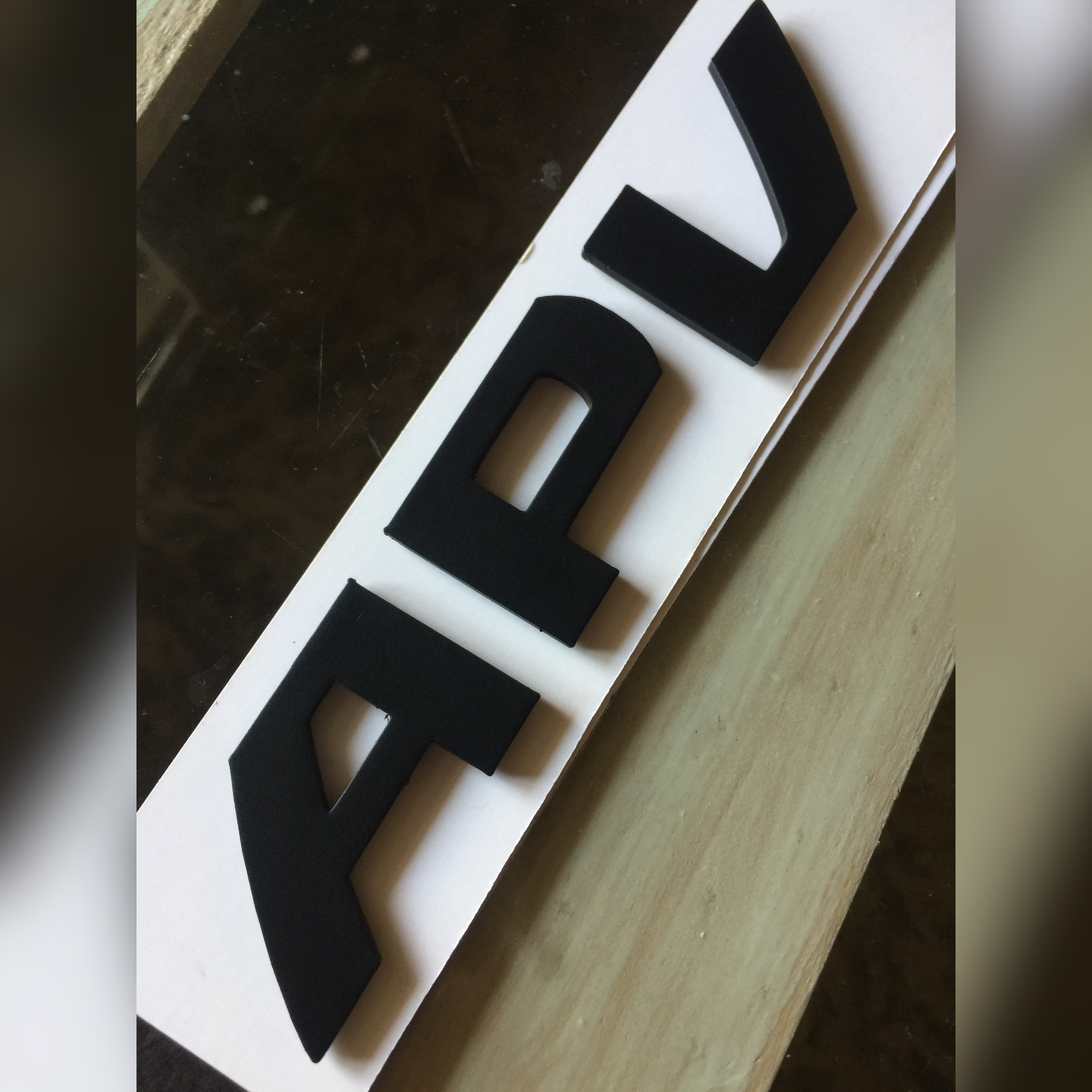 IdYourCar! - Suzuki APV Hood Emblem - Black | Lazada PH