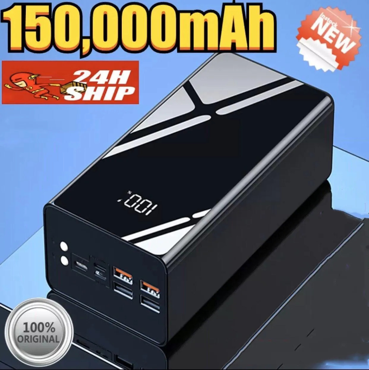 TISSOA 22.5W Polymer lithium battery power bank original branded fast ...