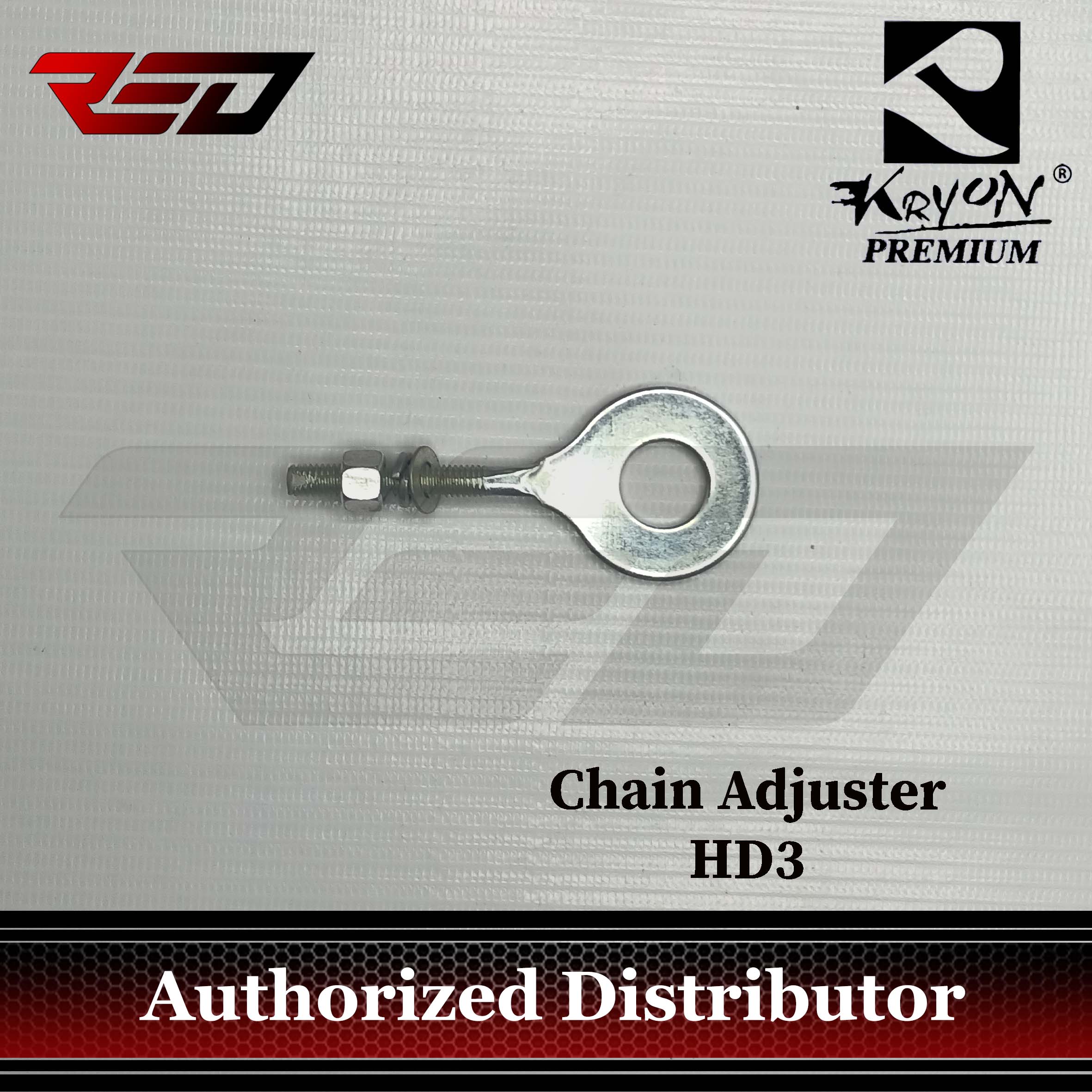Chain Adjuster Heavy Duty CT100-bajaj / GD110 / RS100 / Rusi / X4 / XRM ...