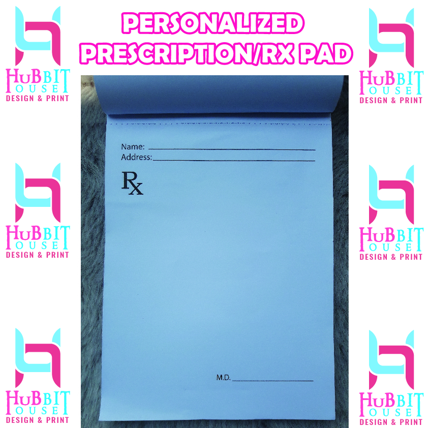 RESETA RX PAD PRESCRIPTION GENERIC FORMAT | Lazada PH