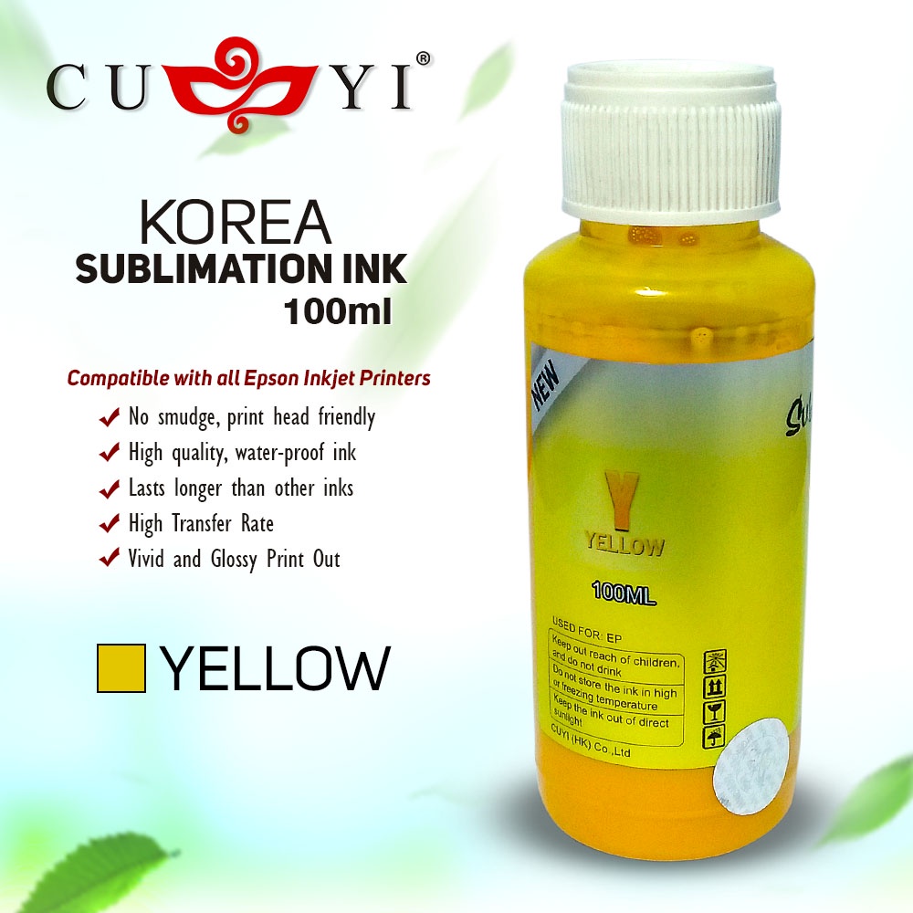 ♚CUYI KOREA Sublimation Ink for Ep son Printer for Sublimation Paper ...