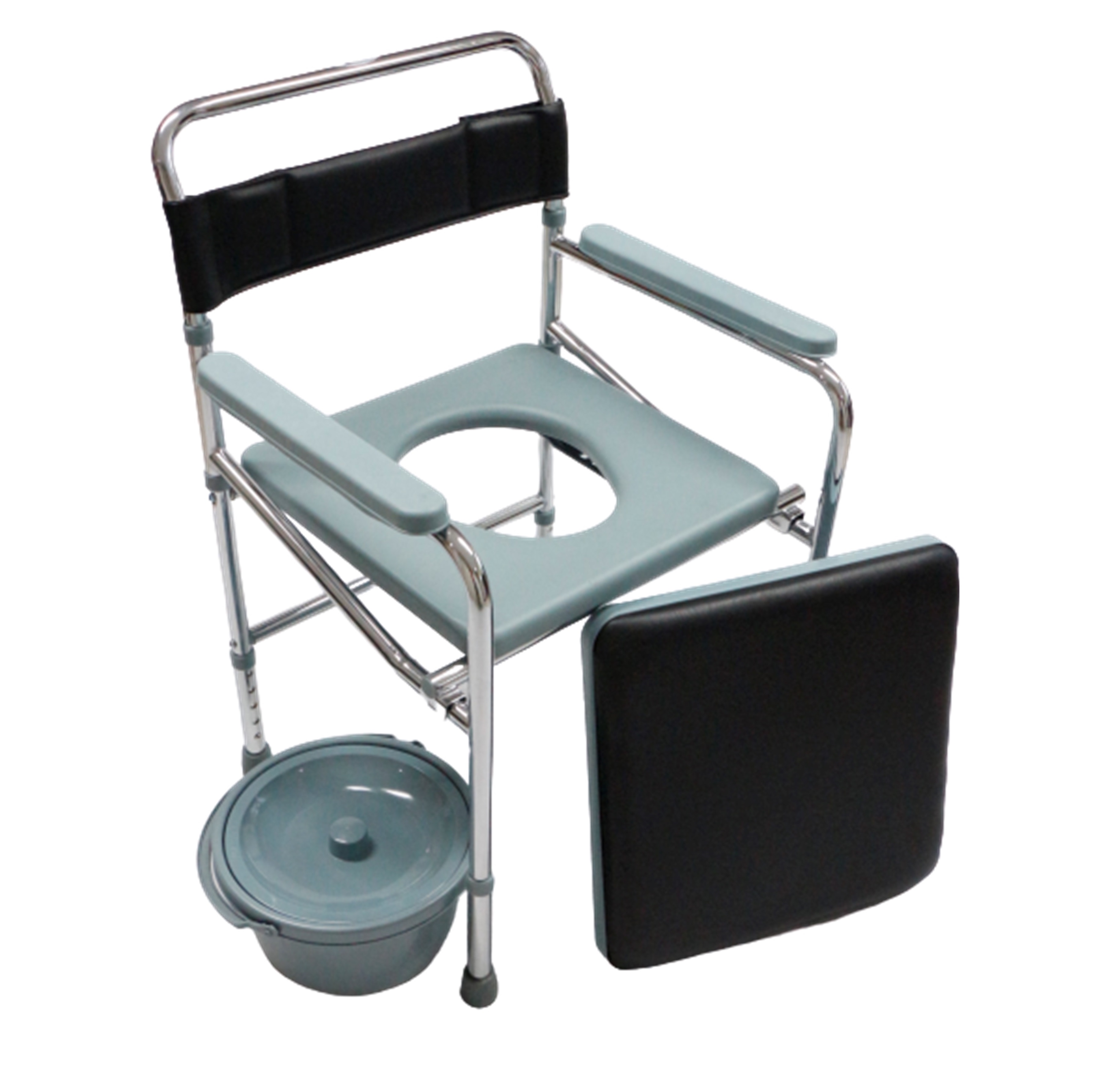 Commode Chair without Wheels Foldable Commode Chair with Wheels Adult ...