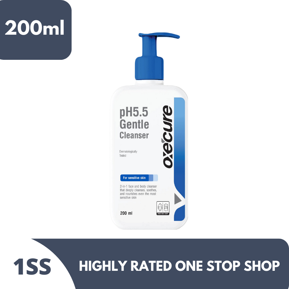Oxecure PH5.5 Gentle Cleanser 200ml | Lazada PH