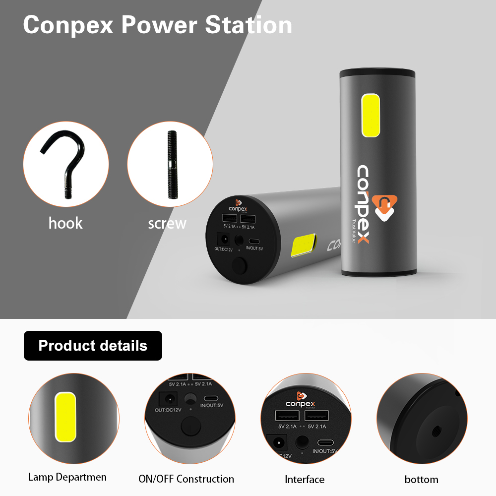 【Local Stock Supplier】Conpex 220V 300W Emergency Generator 56000mAh ...