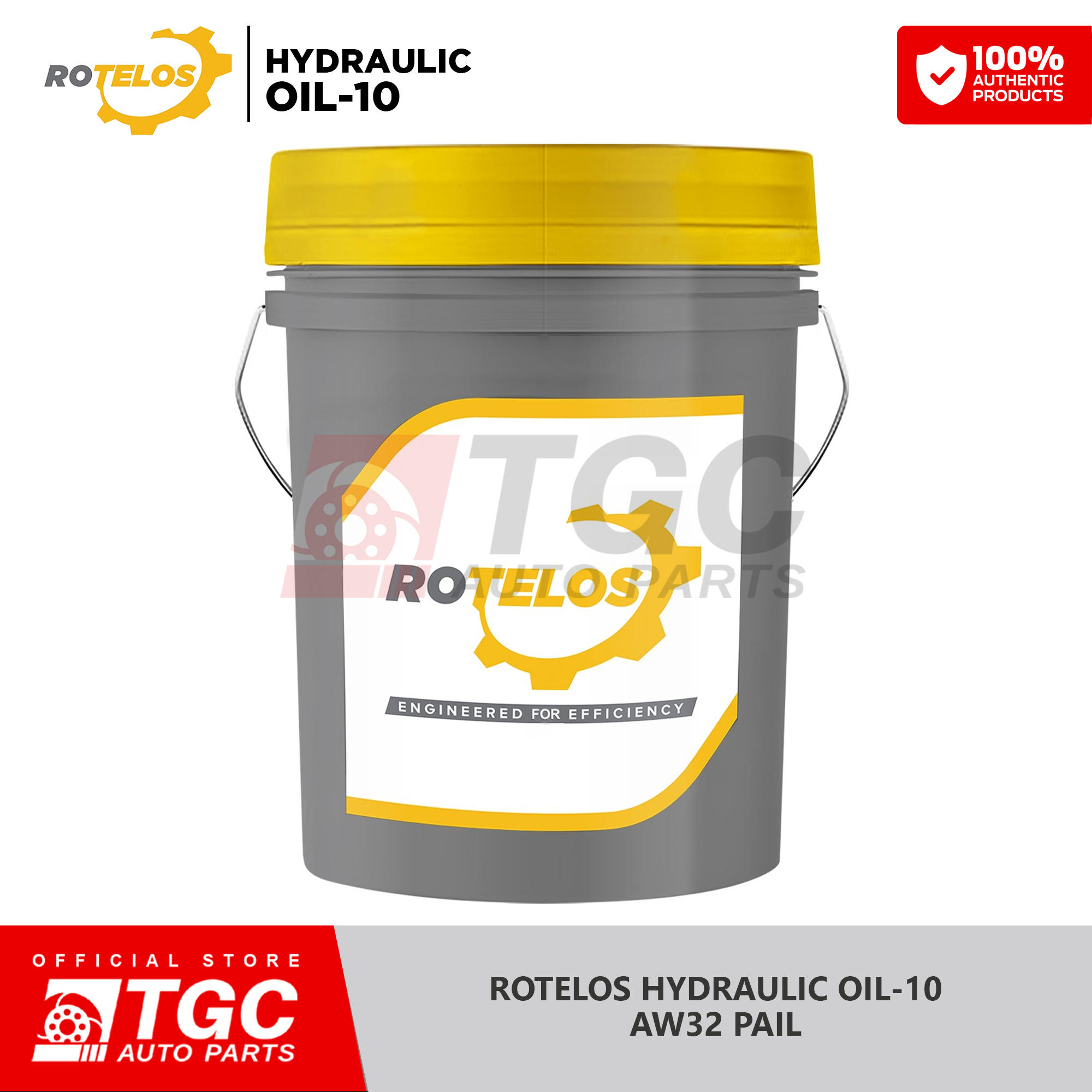 Rotelos Hydraulic Oil Anti-Wear Oil 10 AW32 1Pail (20L) - 1pc | Lazada PH