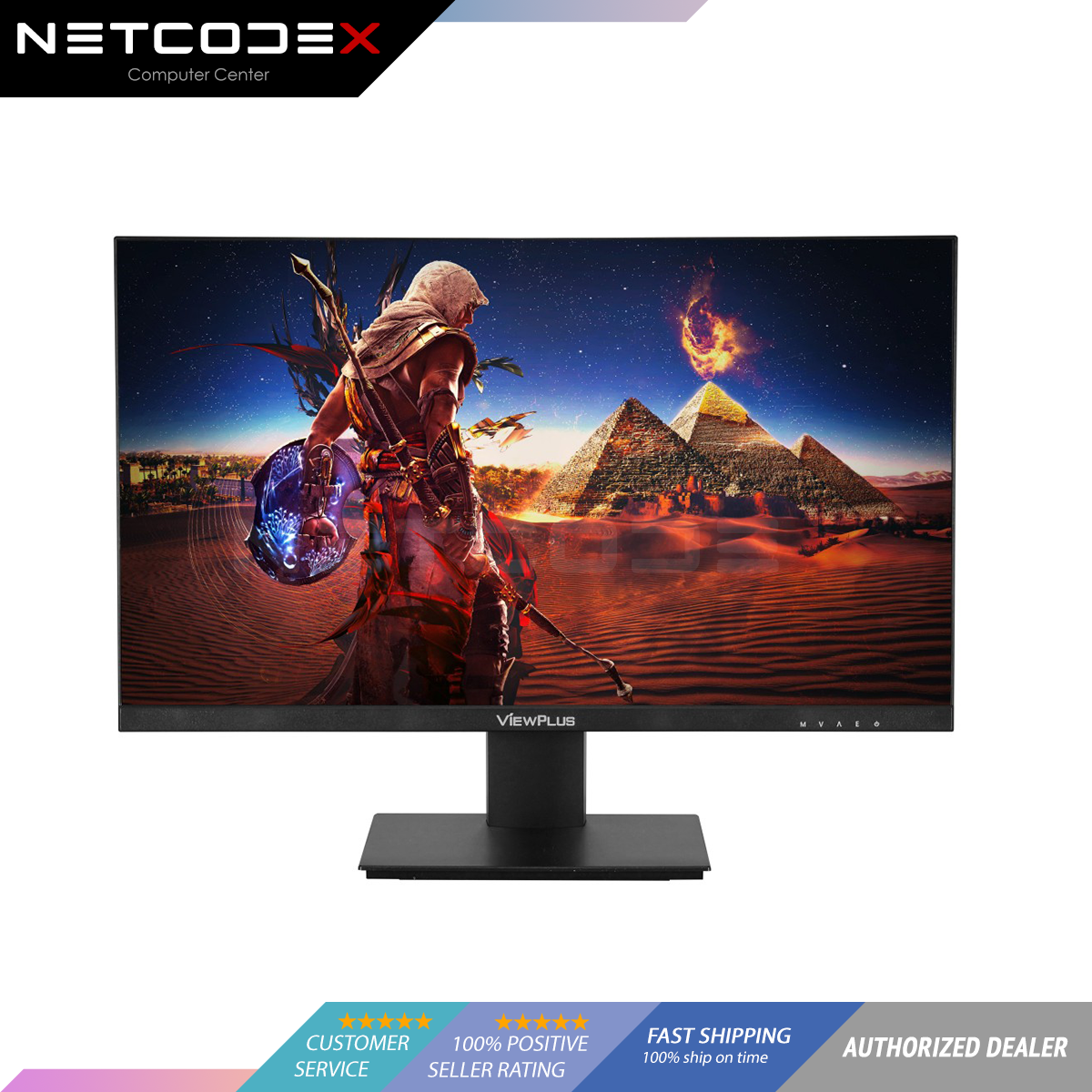 ViewPlus 25” IPS 165Hz Gaming Monitor MM-25HI, FHD, DP, HDMI, DVI, VESA ...