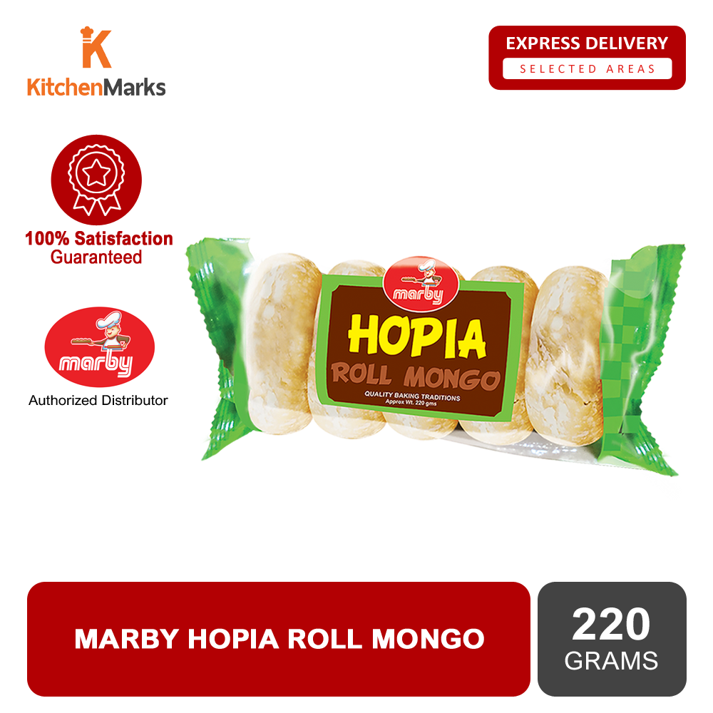 Marby Hopia Roll Mongo 220 grams | Lazada PH