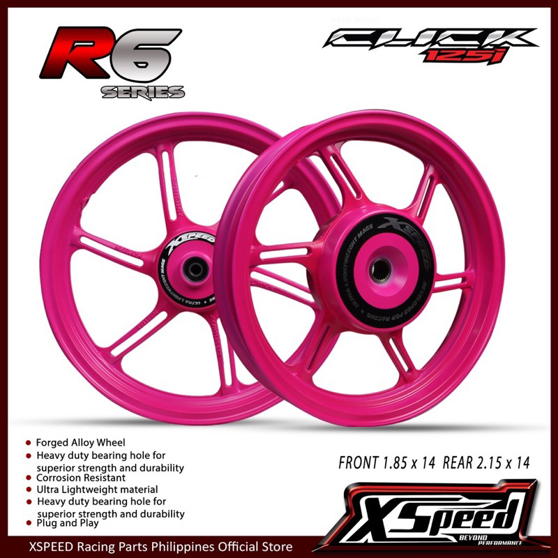 XSPEED Mags R6 for Mio 125 | MXI 125 | Soul i 125 | M3 Ultra ...