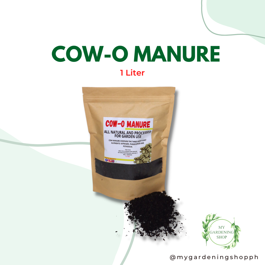 ORGANIC FERTILIZER BIODEGRADABLE COW O-MANURE | Lazada PH