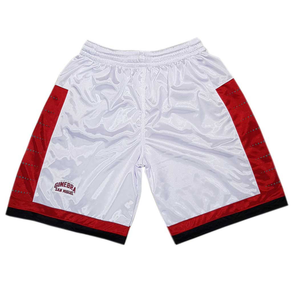 GINEBRA SAN MIGUEL RED AND WHITE OPTON FULL SUBLIMATION JERSEY SHORT ...