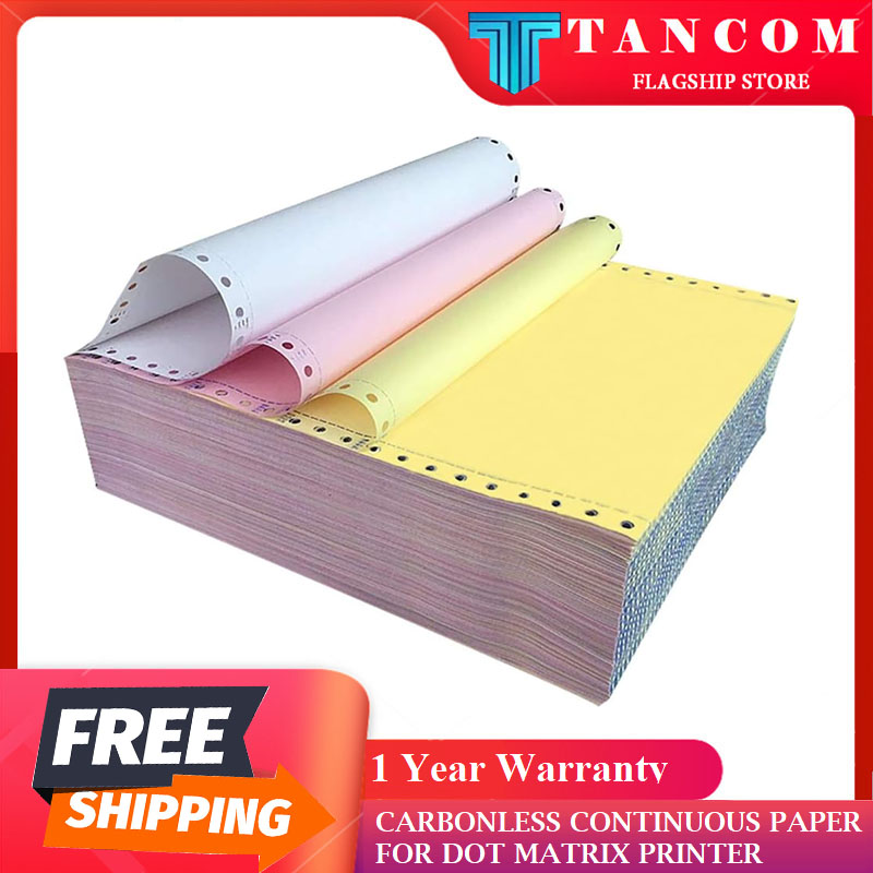 2ply, 3ply, 4ply Carbonless Continuous Computer Form 9.5X11inches 9.5 x ...