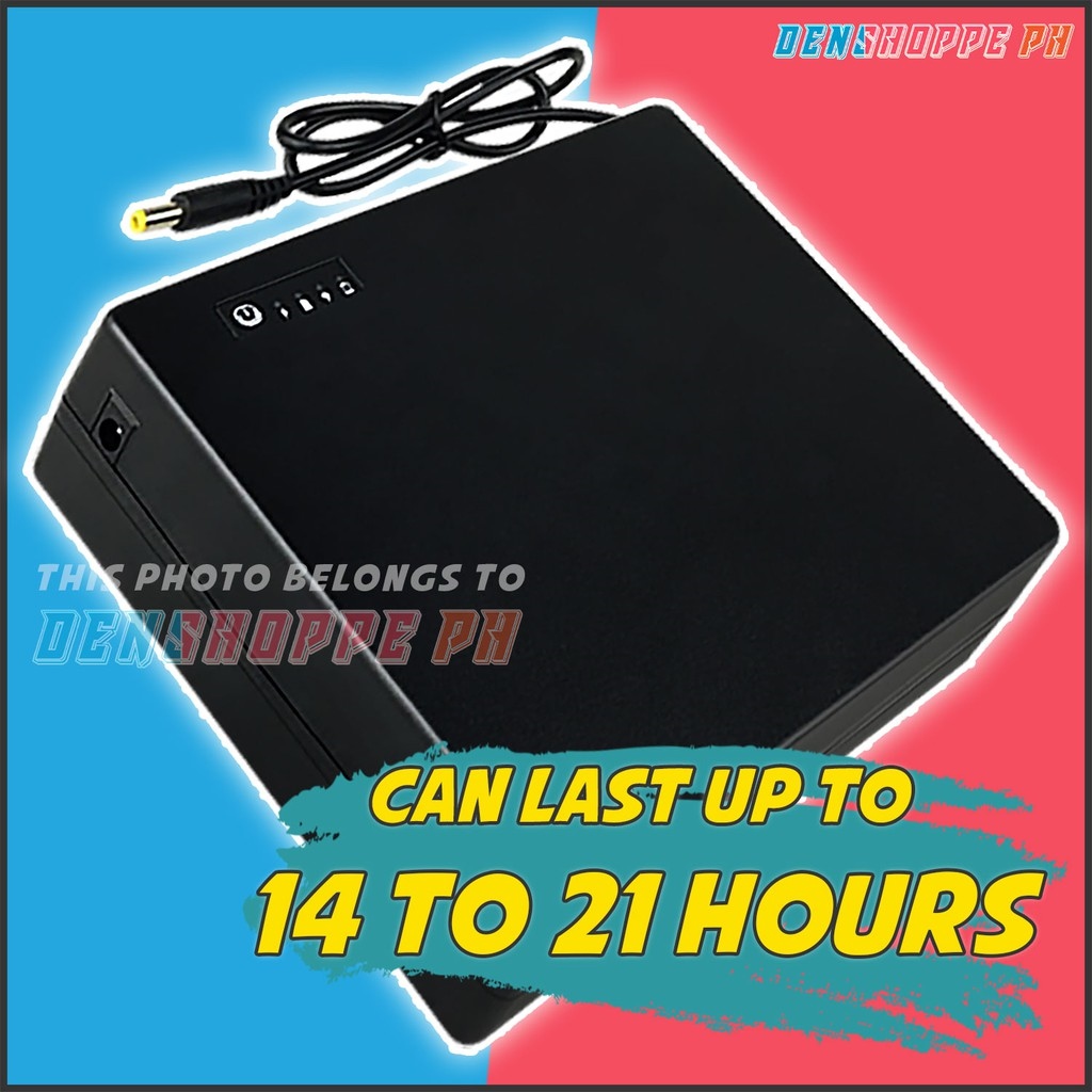[Hot sales] Mini UPS Power Station for WiFi Router PLDT Converge Globe ...
