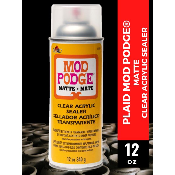 Manila Spot PLAID Mod Podge® GLOSS Acrylic Sealer (Water-based Sealer ...