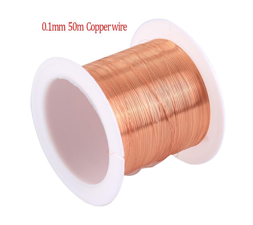1 Roll copper lacquer wire 0.1mm -0.9mm Cable Copper Wire Magnet Wire ...