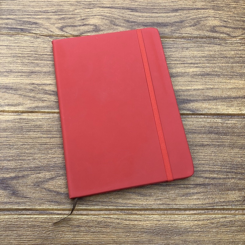Plain hardbound garter notebook smooth cover | Lazada PH