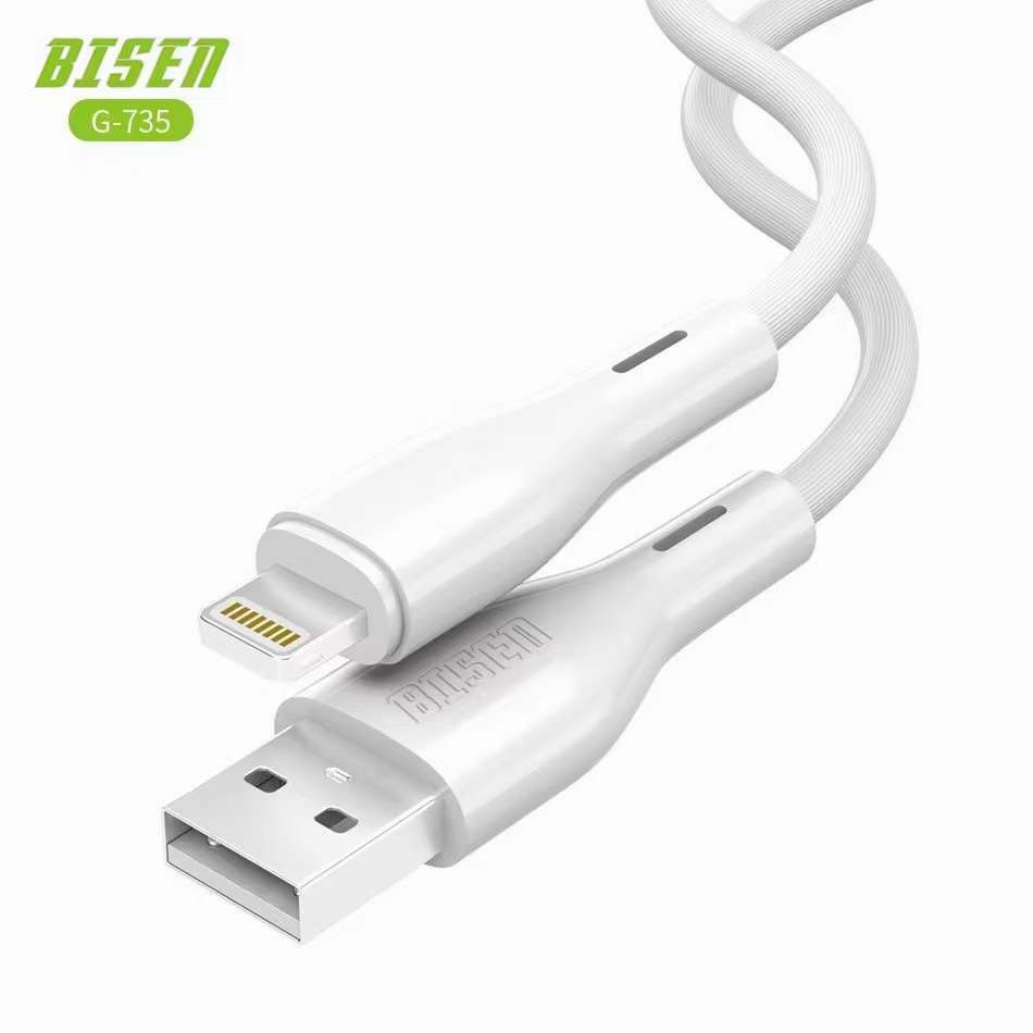 BISEN Fast Charging DATA 3.1A Cable Micro V8 5P Type-C IOS Lightning ...