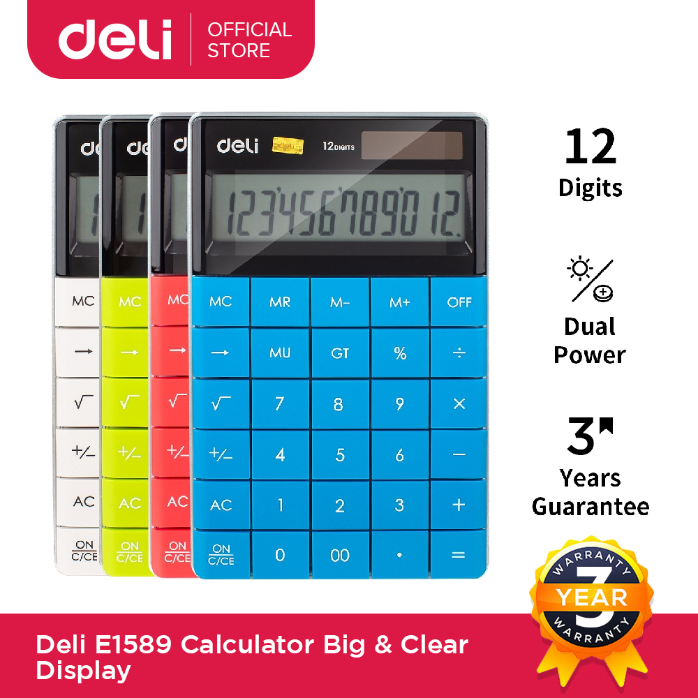 Deli Calculator For Business fashion digit Calculator Big and clear ...
