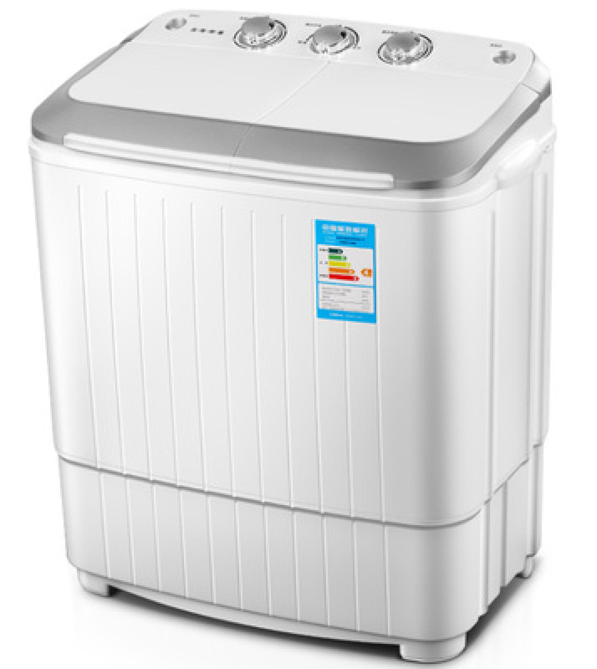 ACE 6KG double-drum semi-automatic belt drying washing machine large ...