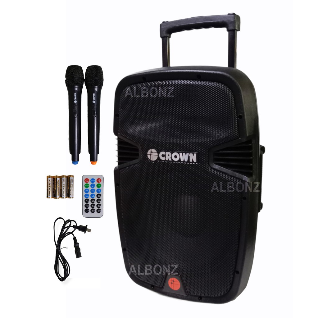 Crown Pro 2008R (250Watts RMS) Portable Sound System with Bluetooth ...