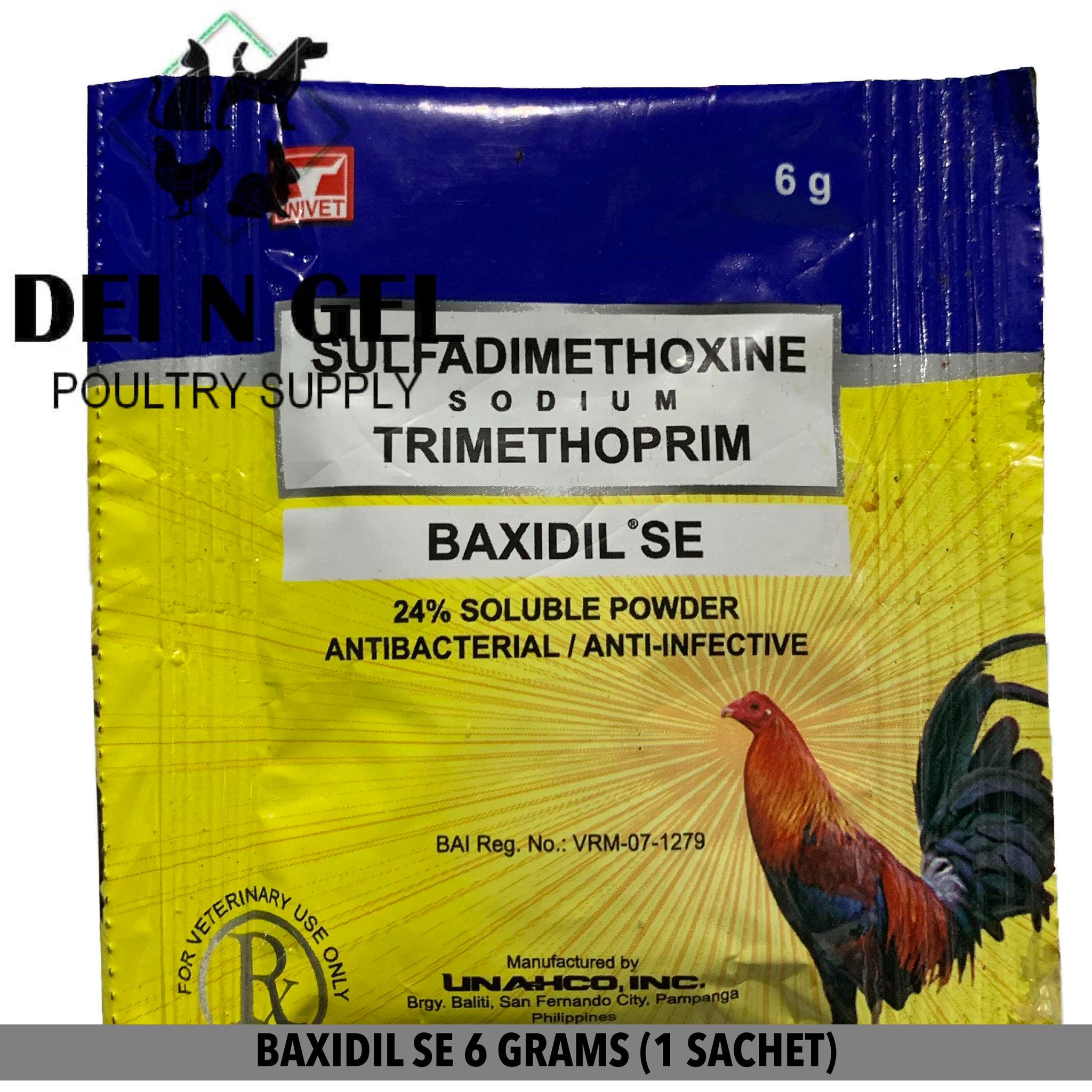 UNIVET BAXIDIL SE 6GRAMS (1 SACHET) | Lazada PH