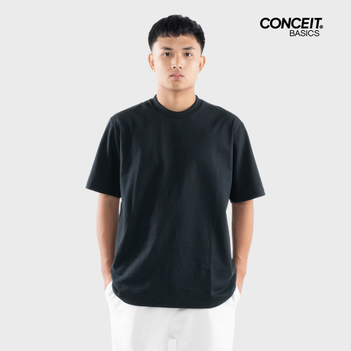 CONCEIT Premium Plain Shirt Pro Club Inspired Tees | Lazada PH