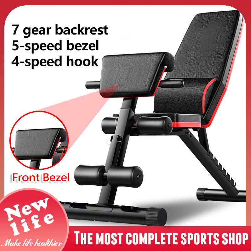 Adjustable dumbbell bench, bench press, barbell set, bench press ...