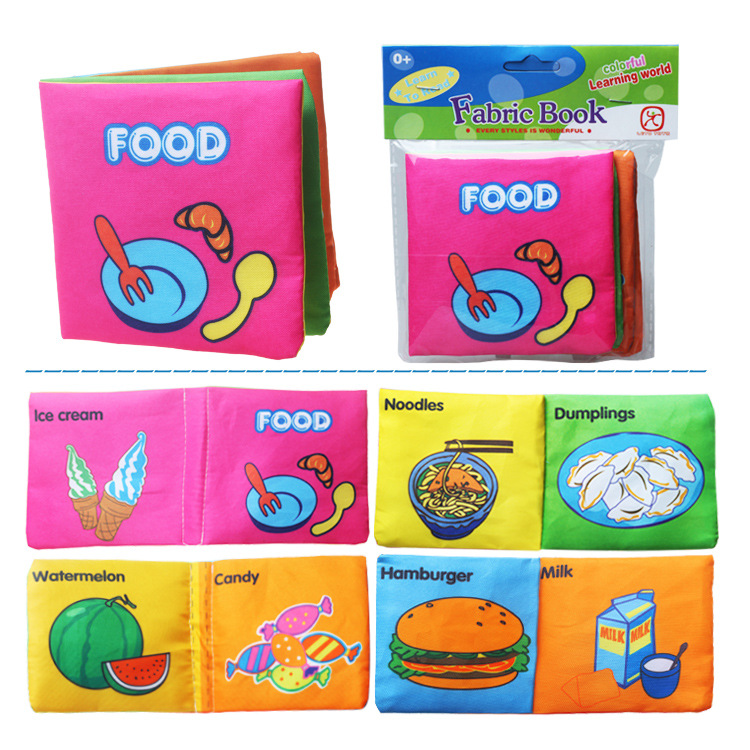 Baby Story Cloth Book Early Educational Books | Lazada PH