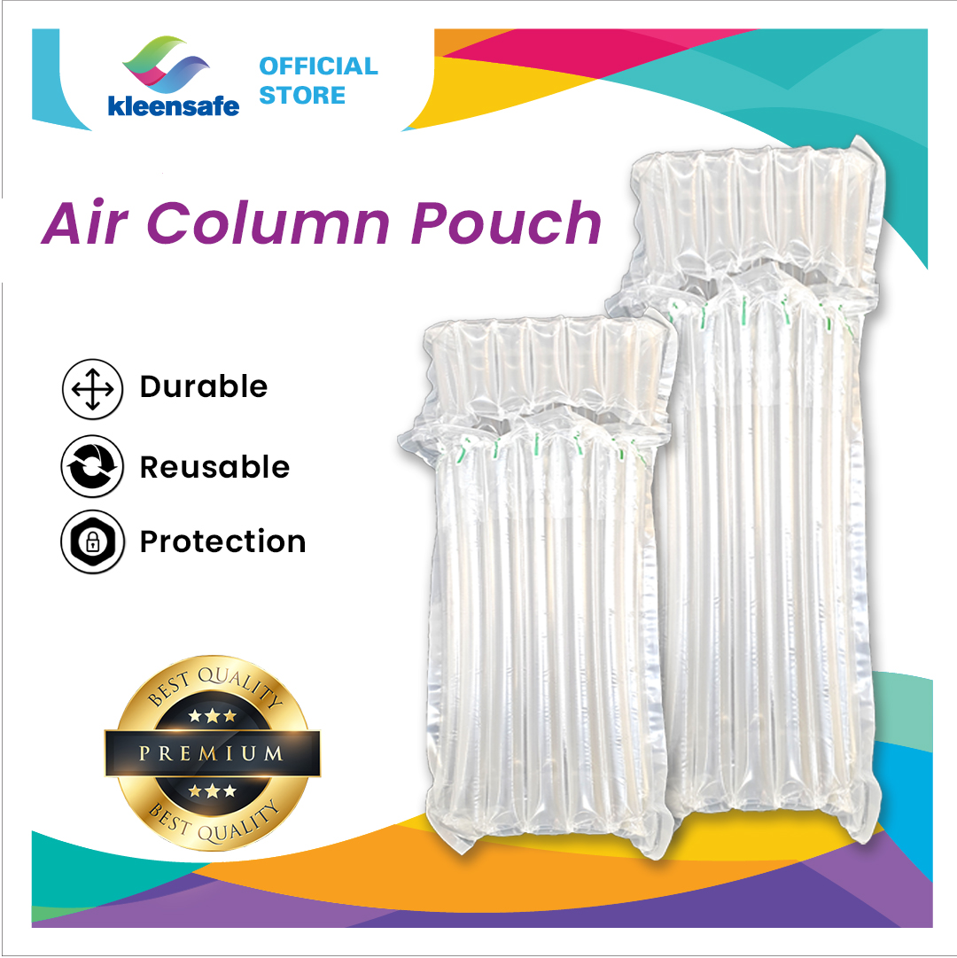 Kleensafe x KPak Air Column Pouch protective package inflatable bubble ...