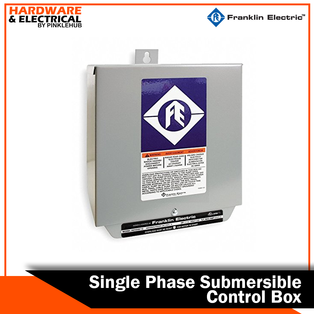 Franklin Electric 4 inch PSC Single Phase Submersible Control box ...