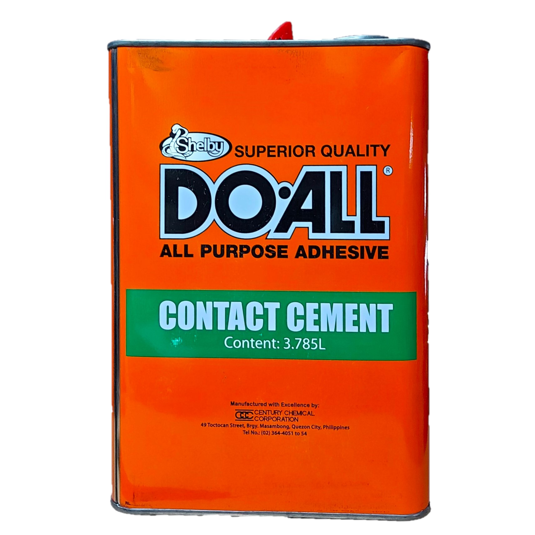 Shelby Do All All Purpose Adhesive Contact Cement - 1 Gallon / 3.785L ...