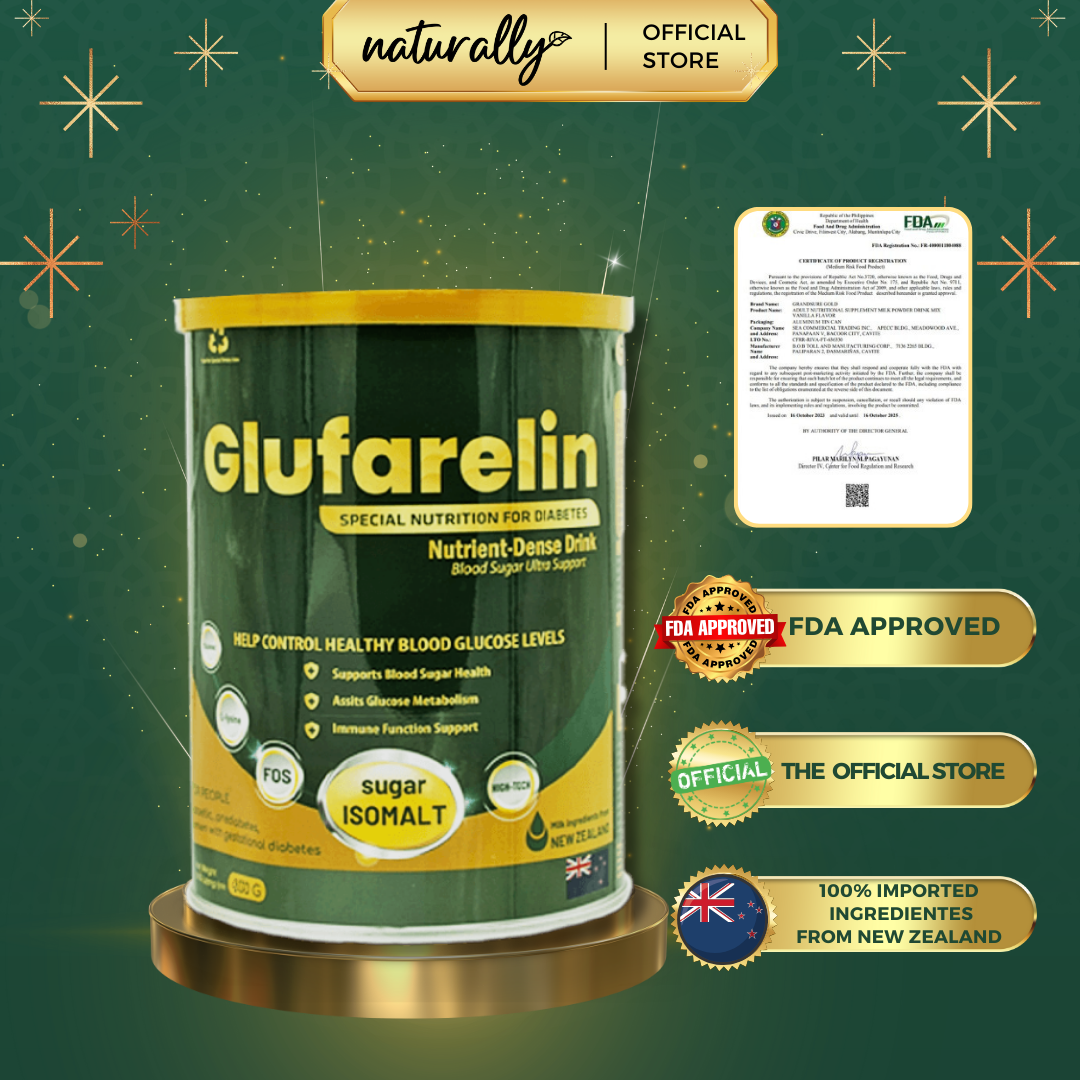 [ LEGIT] Glufarelin Gold for lowering blood sugar colostrum 400g 850g ...