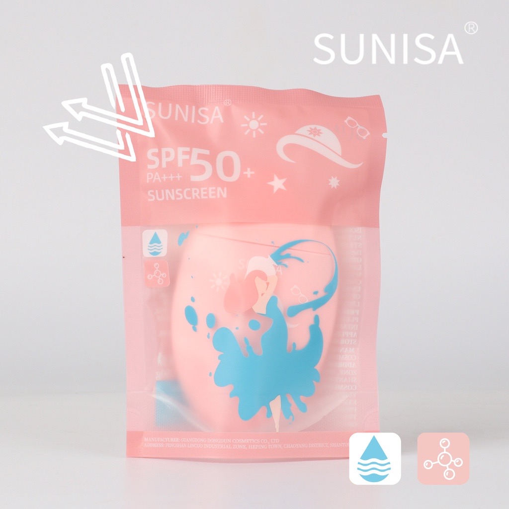 SUNISA Premium Brightening Sunscreen SPF 50++ 50grams (Fragrance free ...
