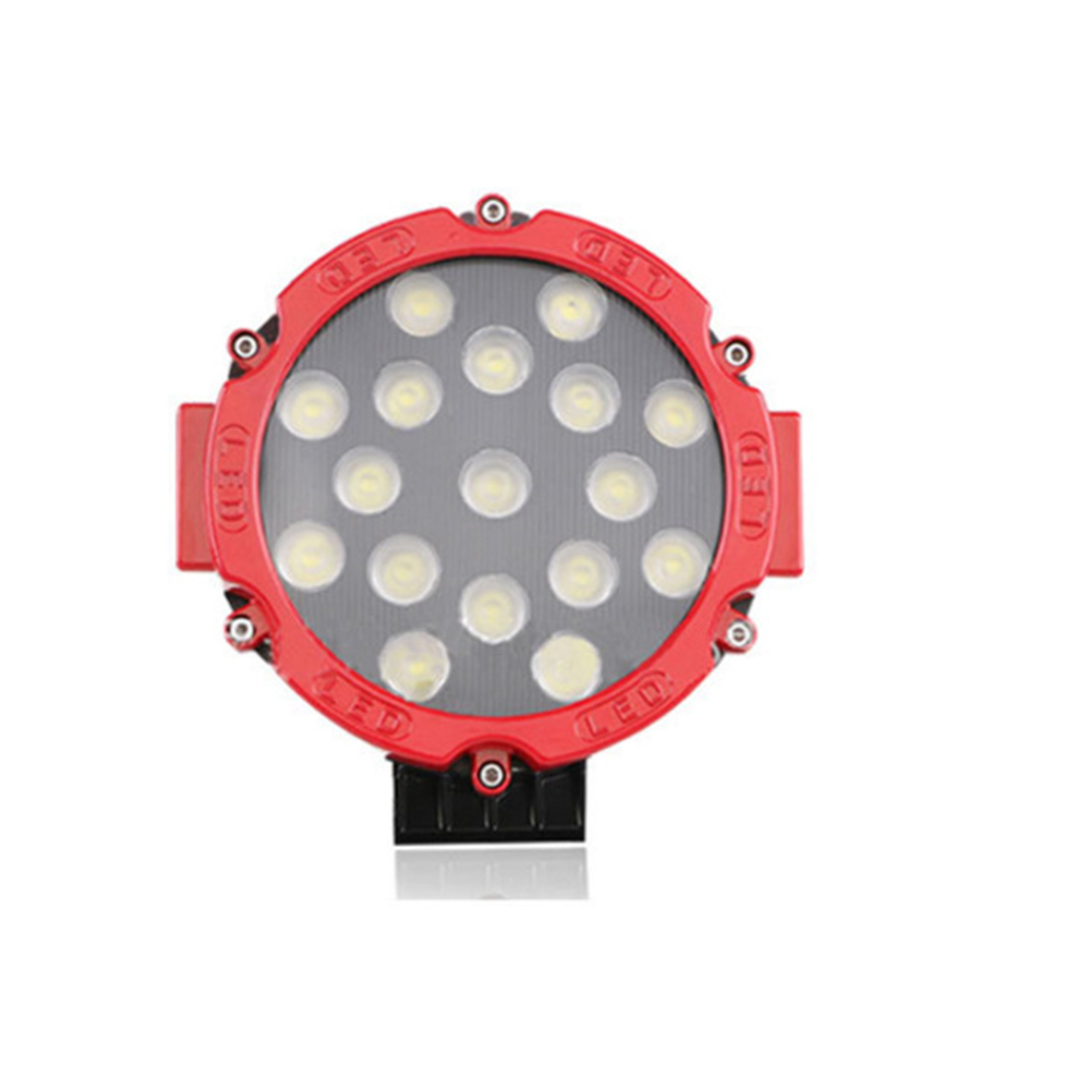 7 Inch Led WORKING Bar 12V 24V 51W 4x4 Accessories Off Road Round Spot ...