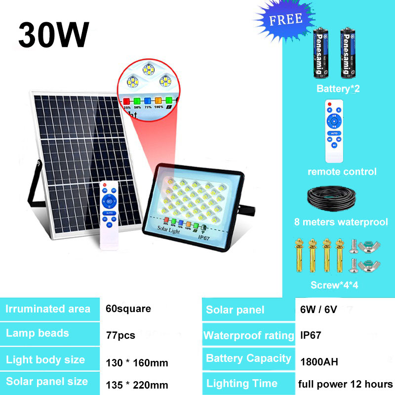 Jiditech Solar Light Nano Solar Light Heavy Duty Solar Led Outdoor ...
