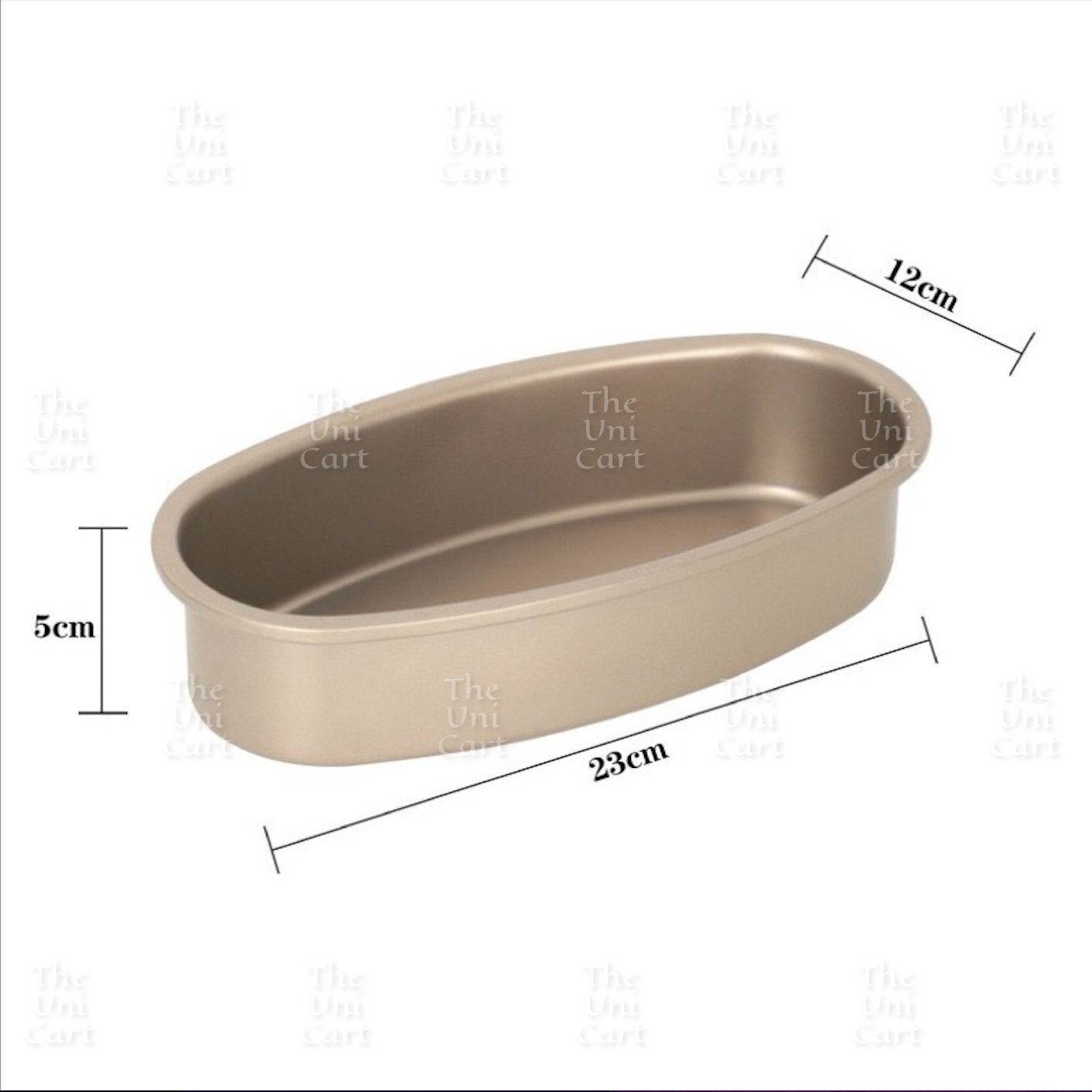 Non stick Golden Cupcake Muffin Molder Loaf Pan Cake Molder Square ...