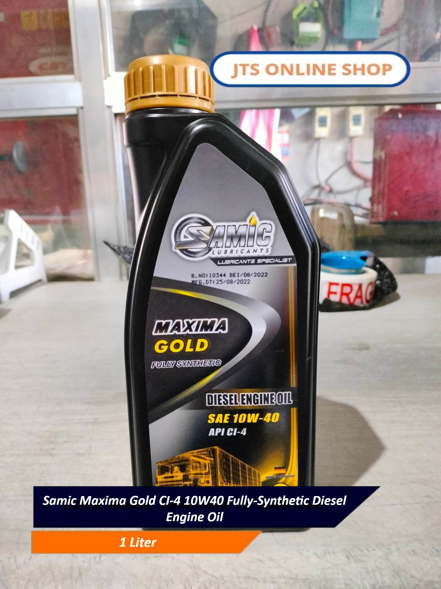 Samic Maxima Gold CI-4 10W40 Fully-Synthetic Diesel Engine Oil | Lazada PH