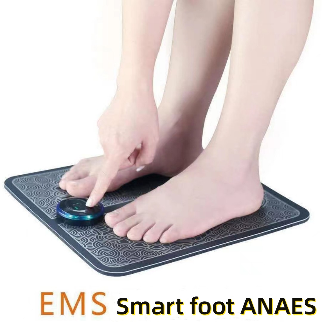 Foot Massager Pad Muscle Electric EMS Feet Acupuncture Stimulator ...