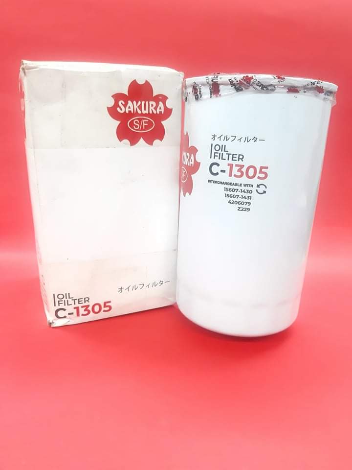 SAKURA OIL FILTER C-1305 for HINO, CUMMINS, H06C, H07C | Lazada PH