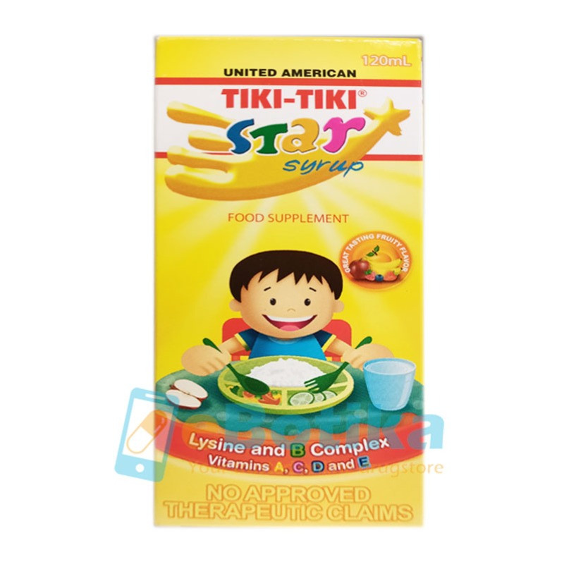 Tiki-Tiki Star Syrup 120ml | Lazada PH