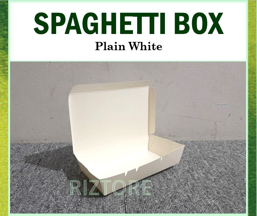 50pcs/pack Sunway White Mealbox, 2-Div and Spaghetti Box | Lazada PH