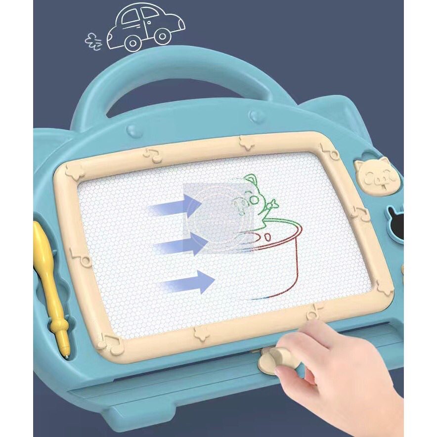 Magnetic Magic Sketchpad Slate Toddlers Kids Children Mini Drawing ...