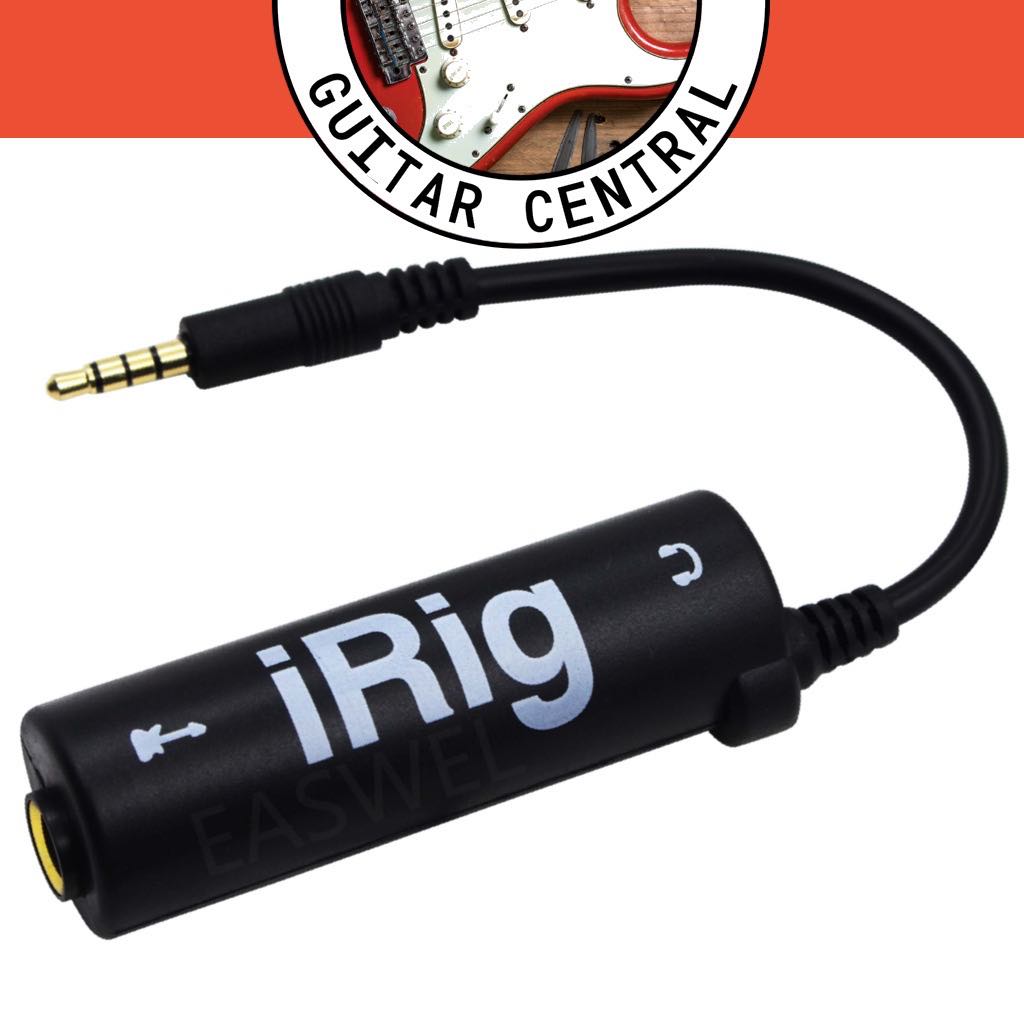iRig Amplitude Guitar link cable adapter audio interface | Lazada PH