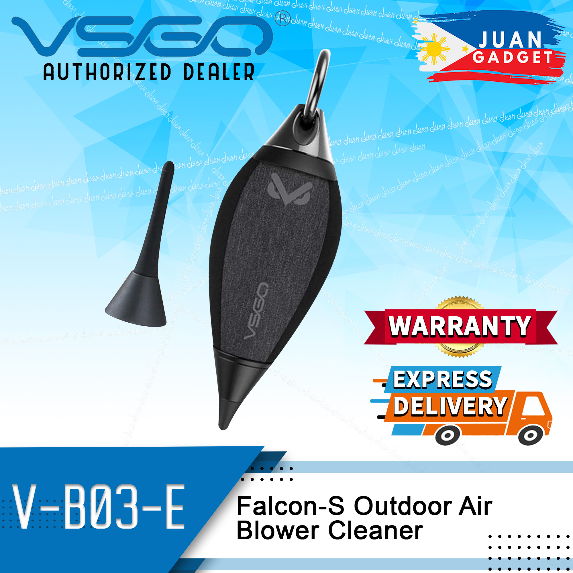 VSGO V-B03-E BOE3 Falcon-S Outdoor Air Blower with Dust Filter Two ...