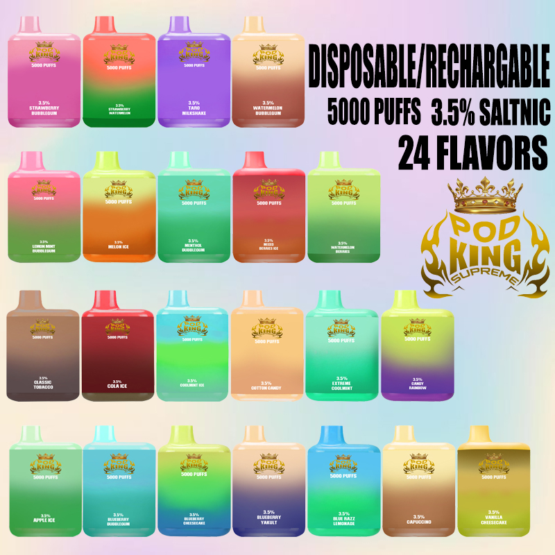 POD KING SUPREME 5000 PUFFS RECHARGEABLE | Lazada PH