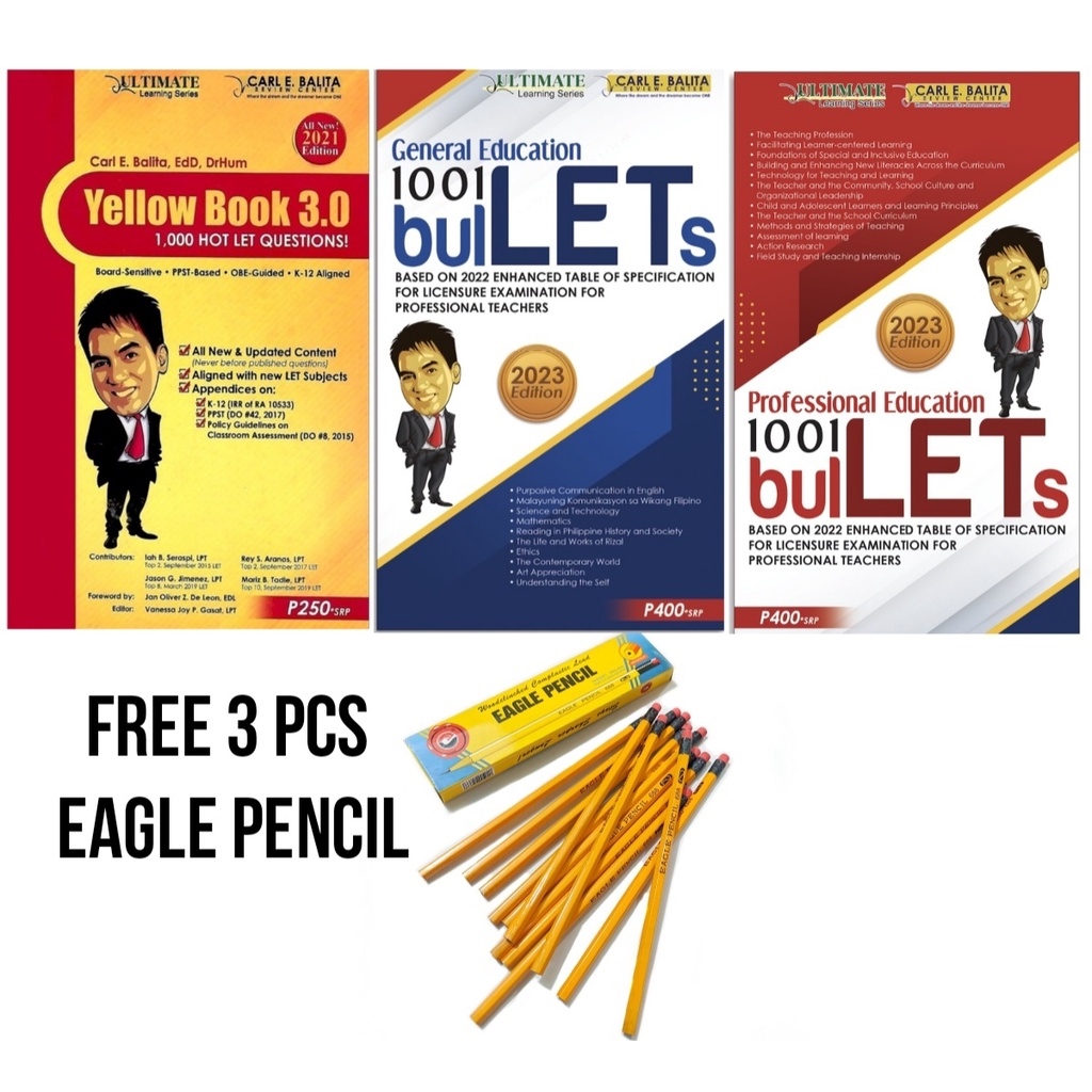 The new 2022 CBRC New Curriculum Let Reviewers Package | Lazada PH