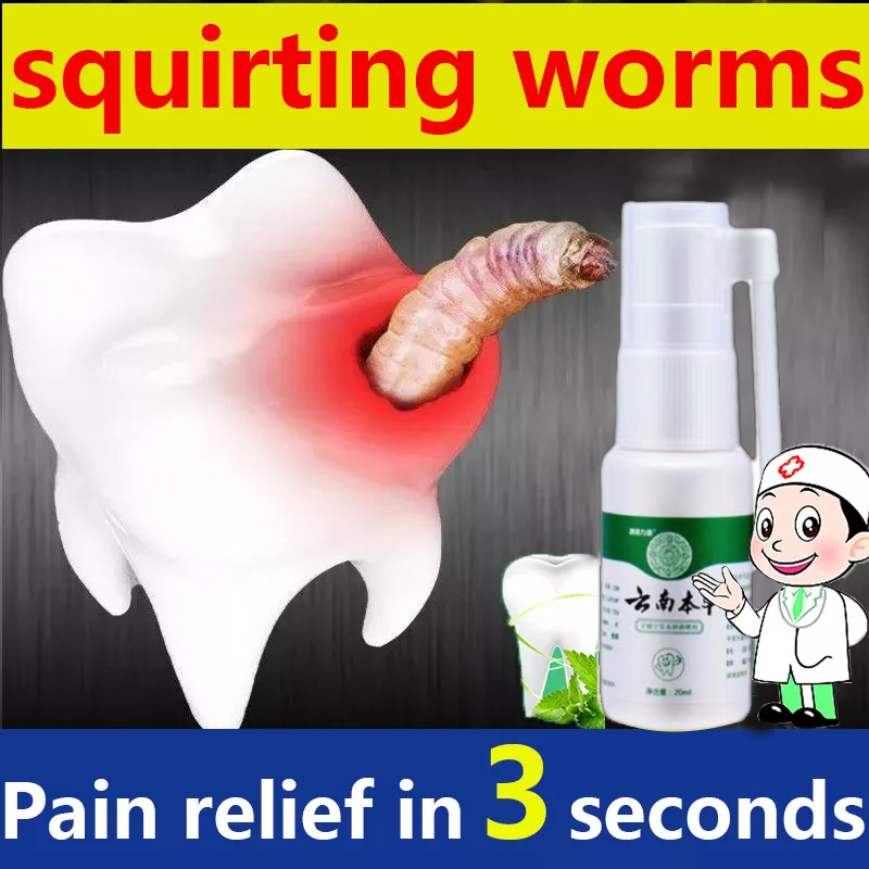 Toothache Pain Reliever Spray Toothache Pain Reliever Toothache Oral ...