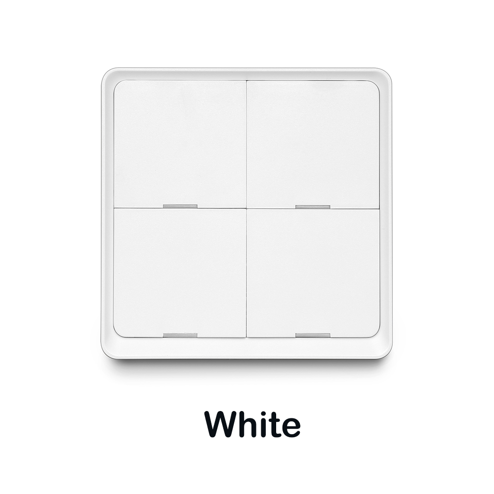 Yagusmart 4 Gang Wireless Switch Tuya Zigbee 3.0 Scene Push Button ...