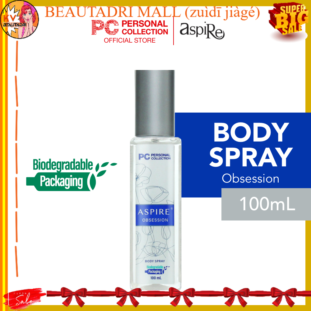 Original Aspire Body Spray Obsession 100ml Personal Collection | Lazada PH