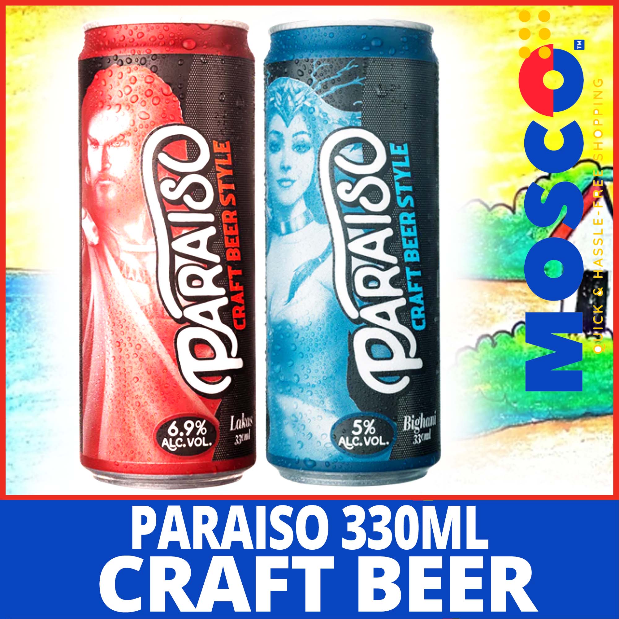 Paraiso Lakas & Bighani Can 330ml ONSALE TODAY! Elevate your beer experience | Lazada PH